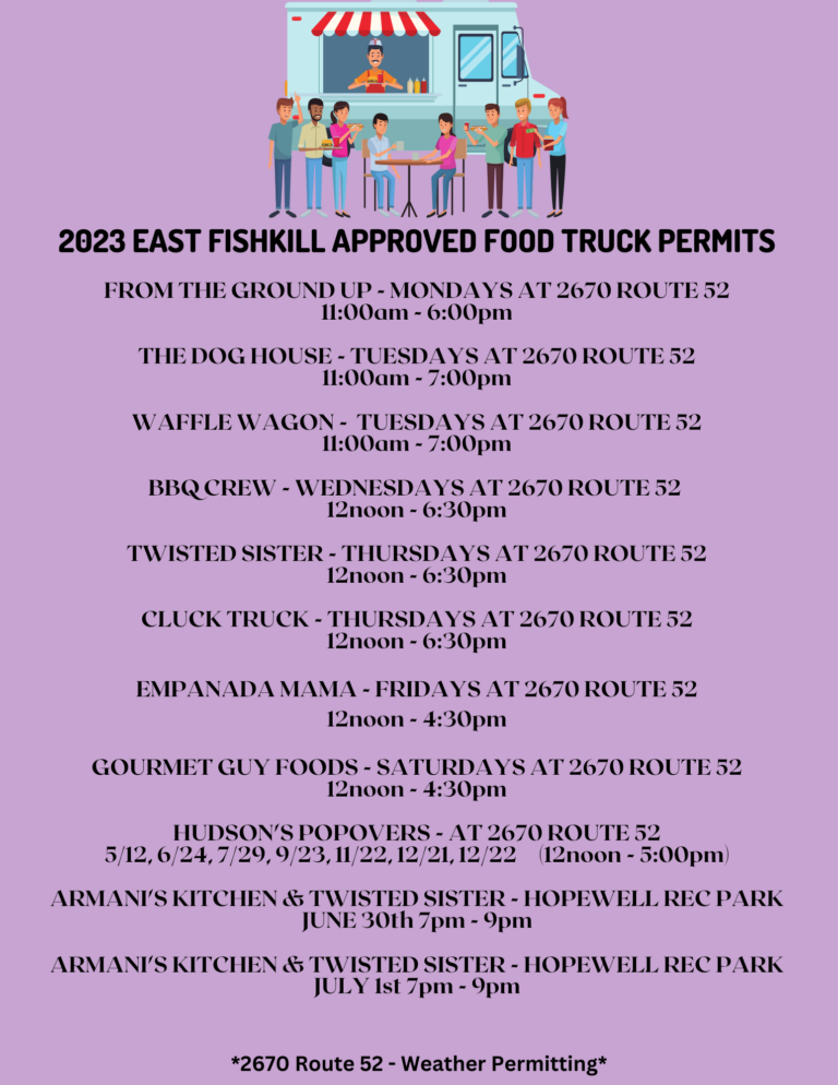 Food Trucks – East Fishkill
