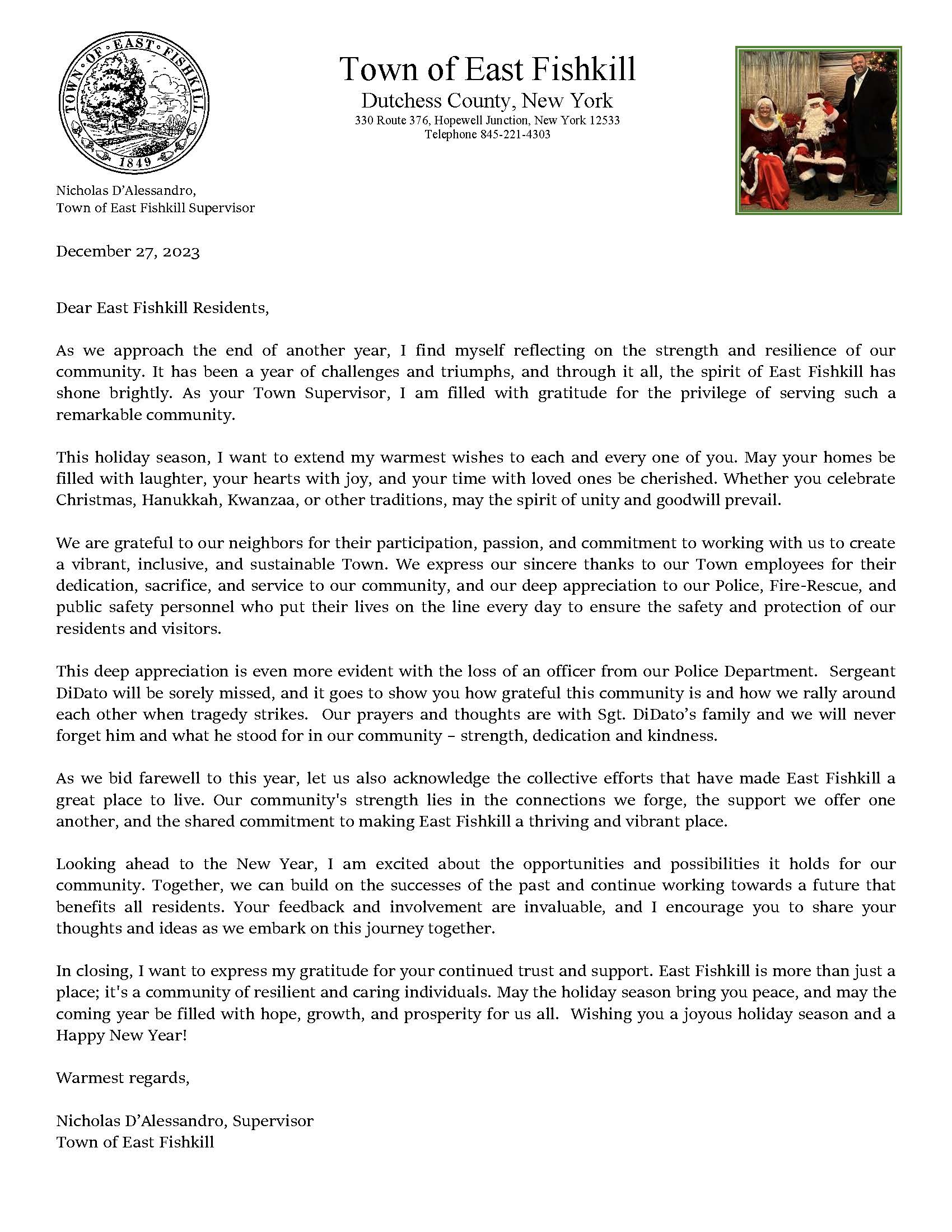 East Fishkill – The Official Website of the Town of East Fishkill, NY